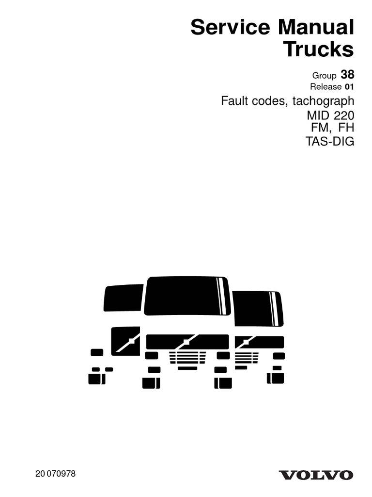 38 Fault Codes Tachograph MID 220 | PDF | Electrical Wiring ...
