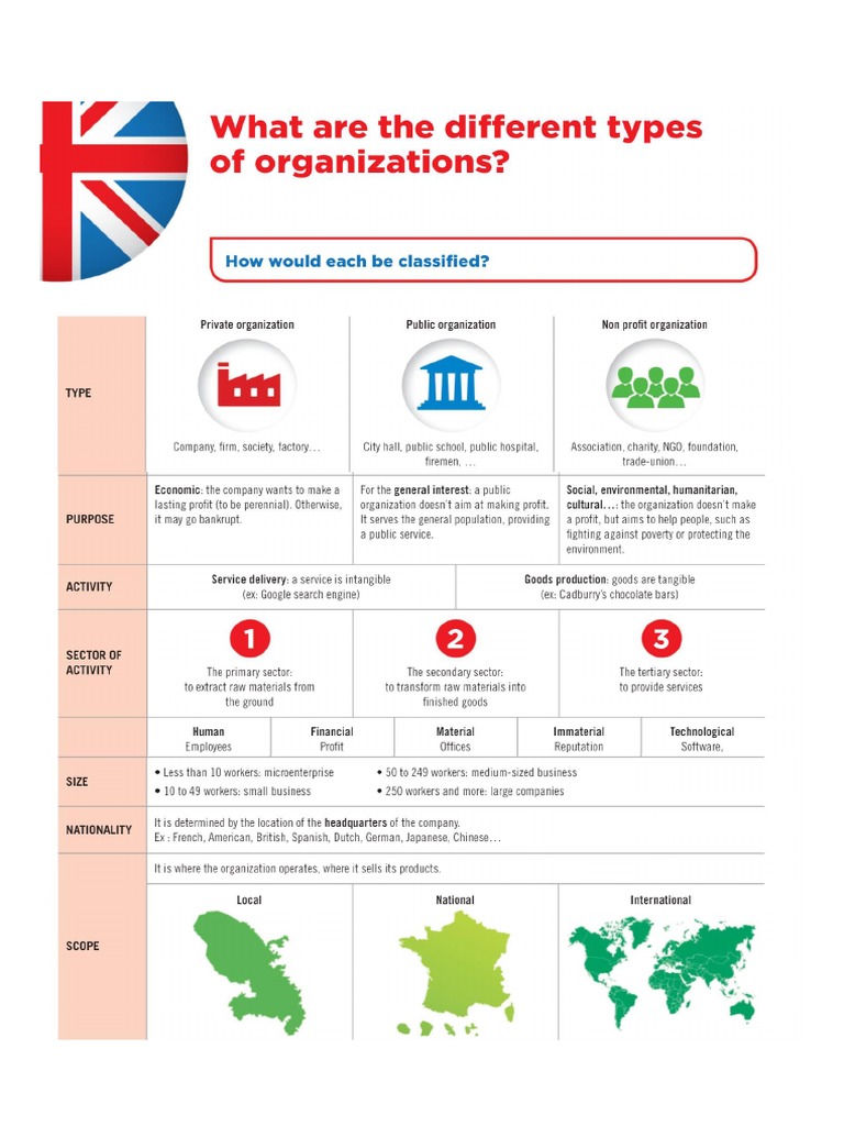 0 - Different Types of Organizations | PDF