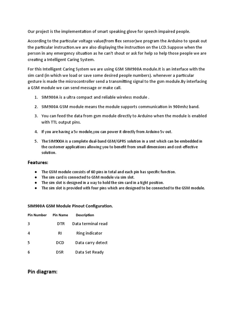 GSM Module | PDF | Arduino | Gsm