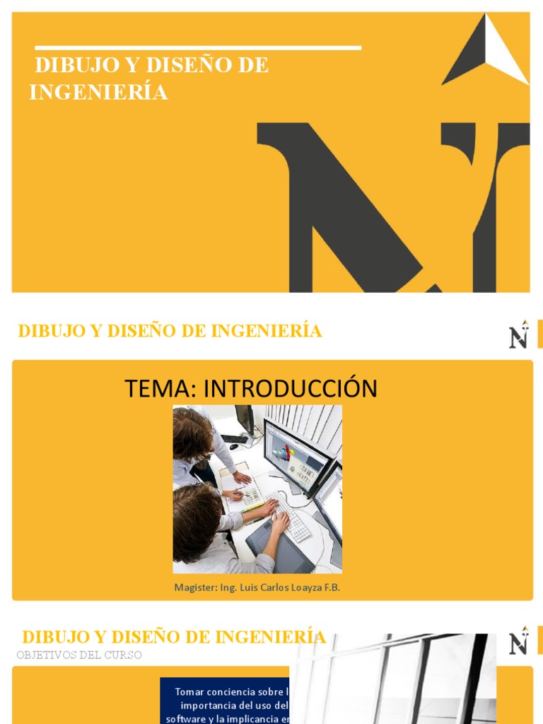 Clase 1 Dibujo y Diseño de Ingeniería | PDF | Dibujo | Diseño