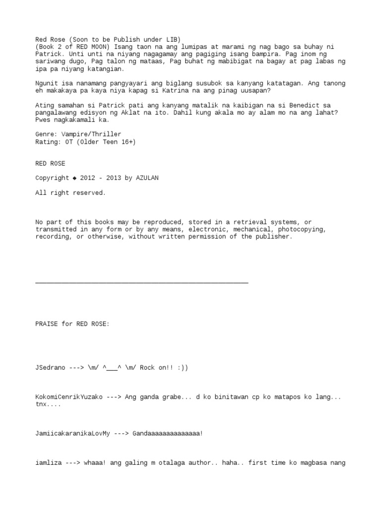 Red Rose | PDF