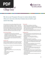 Ateneo Application Essay Writing Tips | PDF | Tagalog Language | Essays