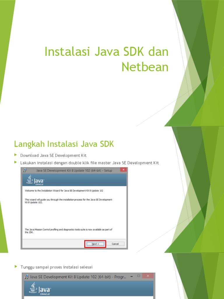 Instalasi Java SDK Dan Netbean | PDF