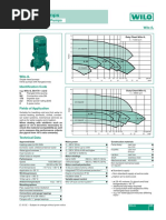 Wilo-Rexa Series (Product Catalogue) | PDF | Pump | Water