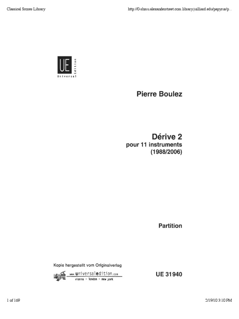 Classical Scores Library | PDF