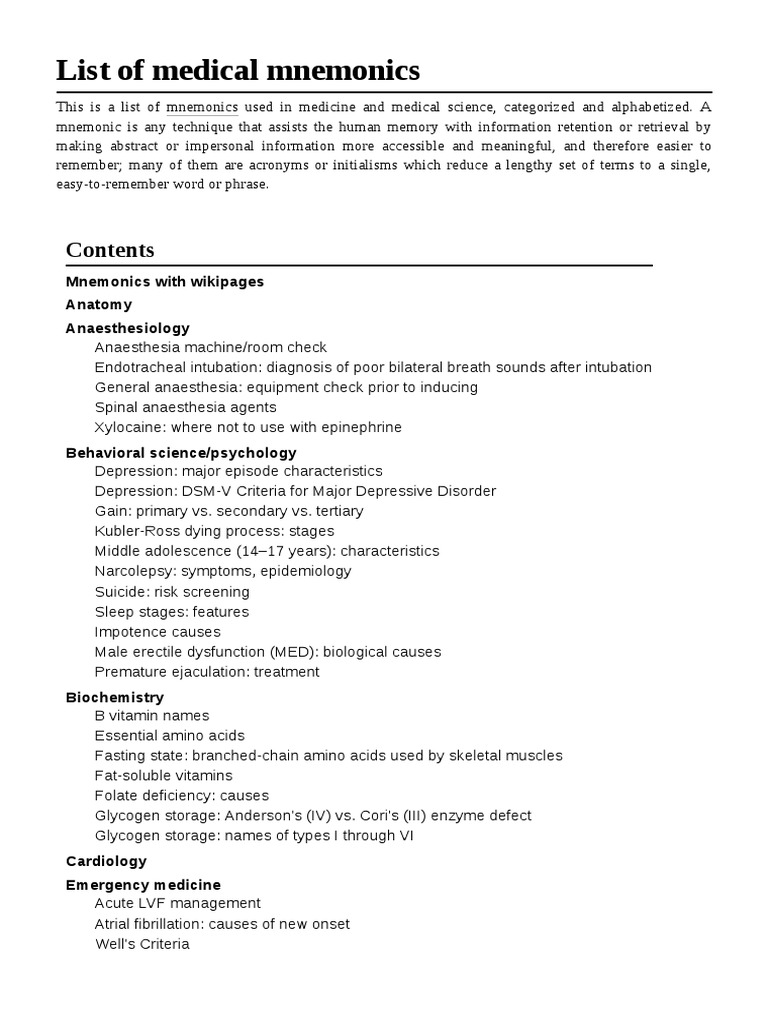 Friedreich Ataxia Mnemonic