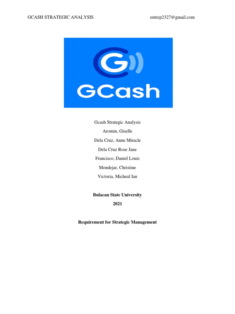 Gcash Strategic Analysis | PDF | Cryptocurrency | E Commerce