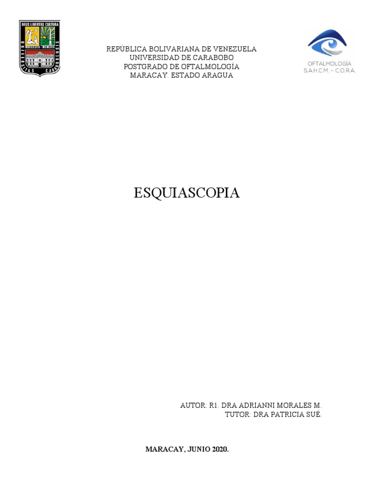Esquiascopia y Retinoscopia en Oftalmología | PDF | Ojo humano | Óptica