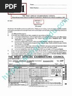 WAEC Physics Practical Guide 2023/2024 | PDF | Pendulum