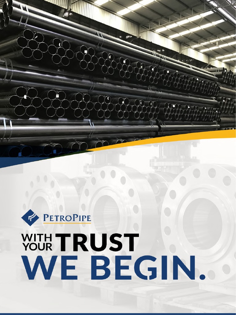 Petropipe Brochure (English) | PDF | Pipe (Fluid Conveyance) | Valve