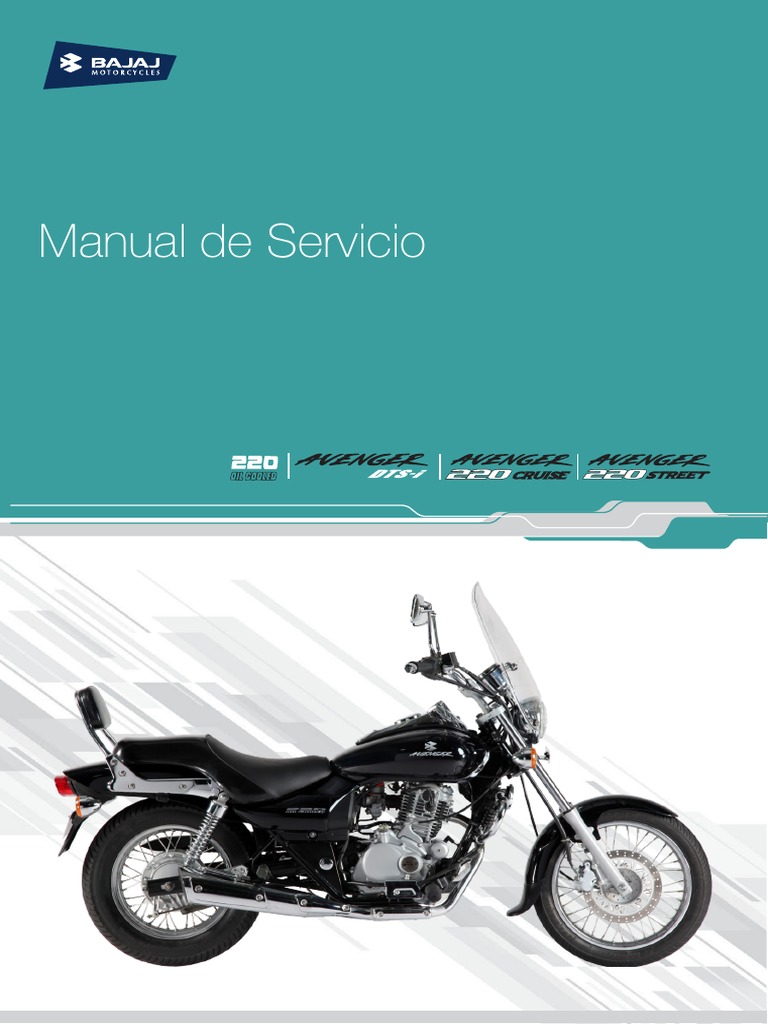 36 Manual de Servicio Avenger 220 BSIV | PDF | Transmisión (Mecánica ...