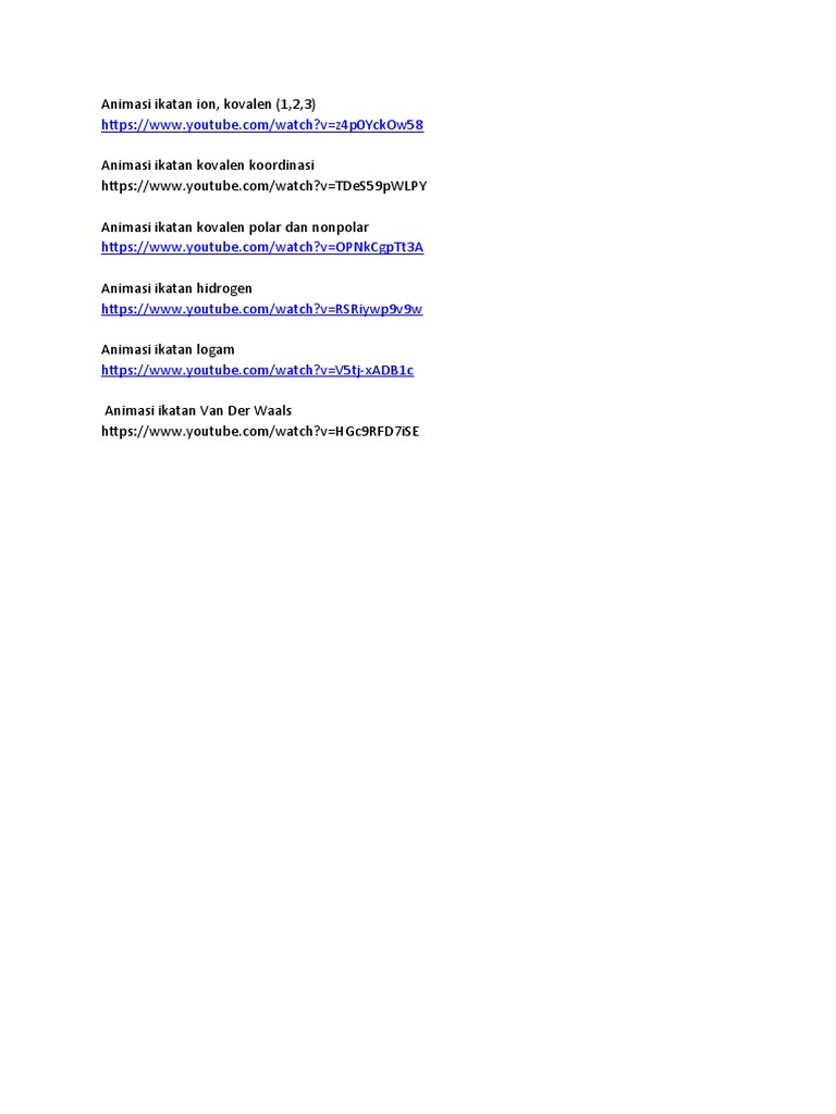 Animasi Ikatan Ion | PDF | Science & Mathematics