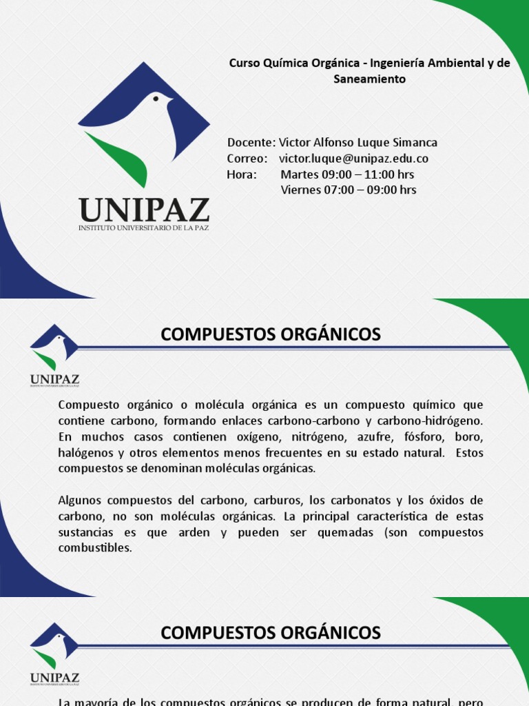 Clasificación de Los CO | PDF | Compuestos orgánicos | Compuestos químicos