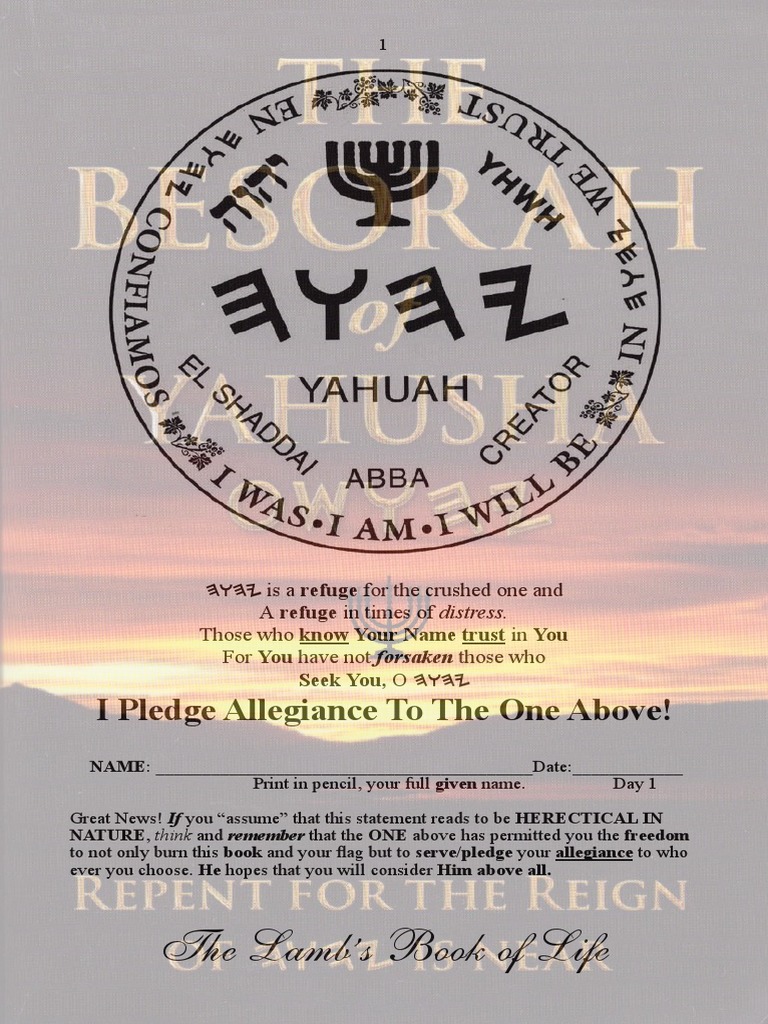The Besorah of Yahusha (Pdfdrive) | PDF | Names Of God In Judaism ...