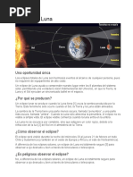 Mapa Conceptual - Los Eclipses | PDF