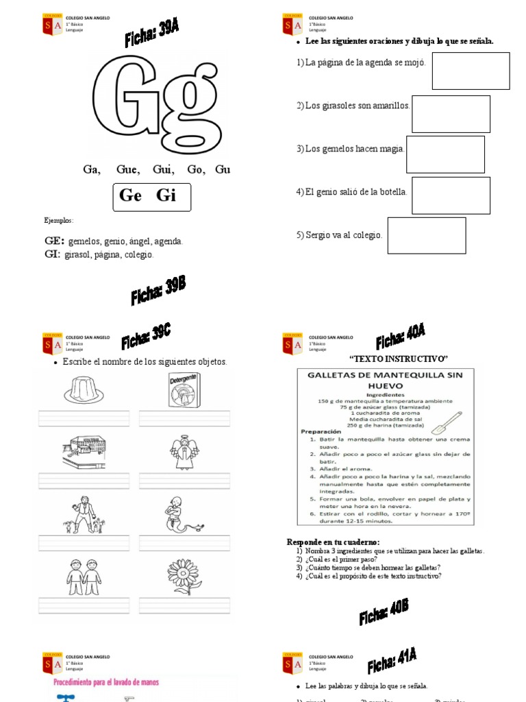 Fichas - Ge - Gi | PDF