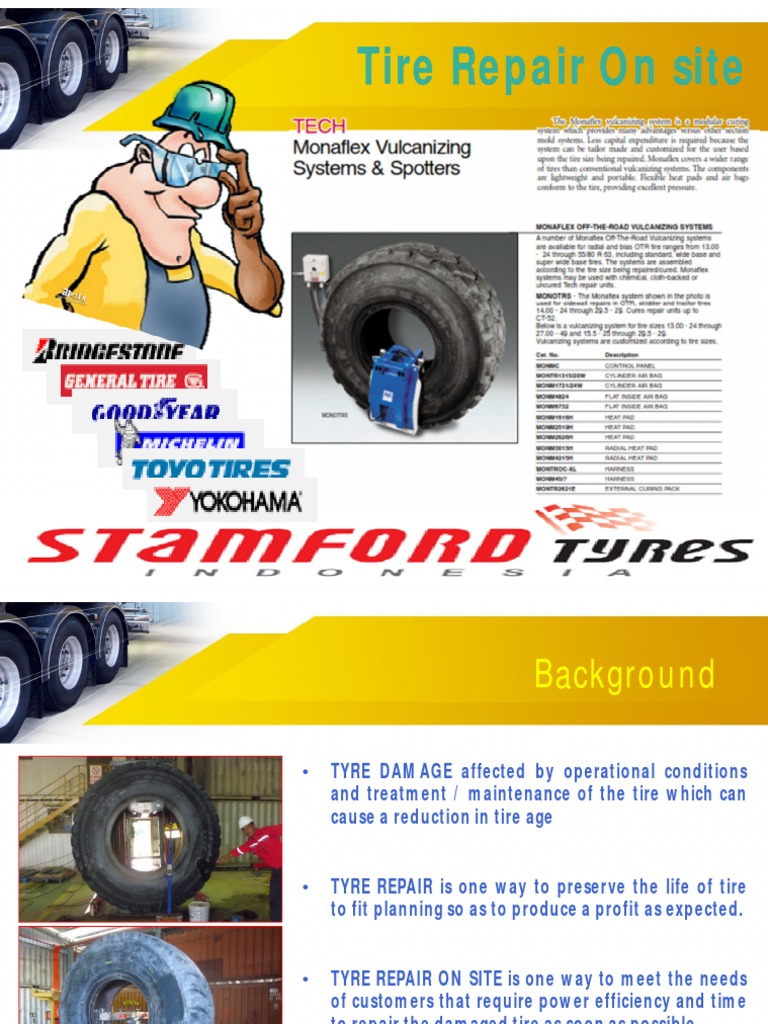 Repair On Site With Monaflex System by STI | PDF | Tire | Length