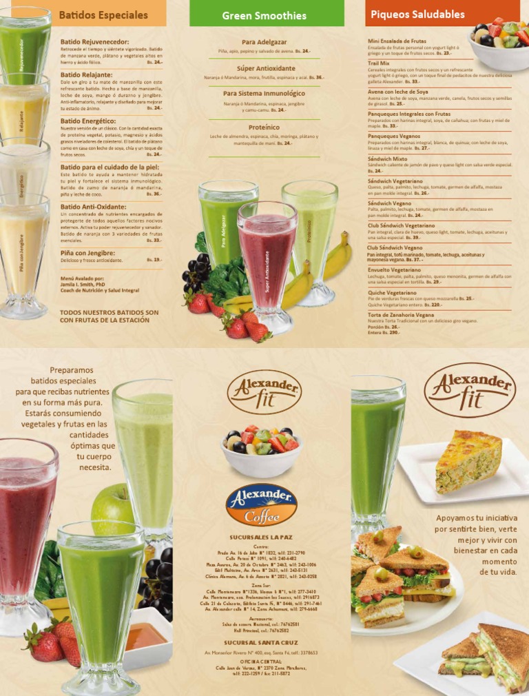 Menu FIT | PDF | Alimentos | Cocina