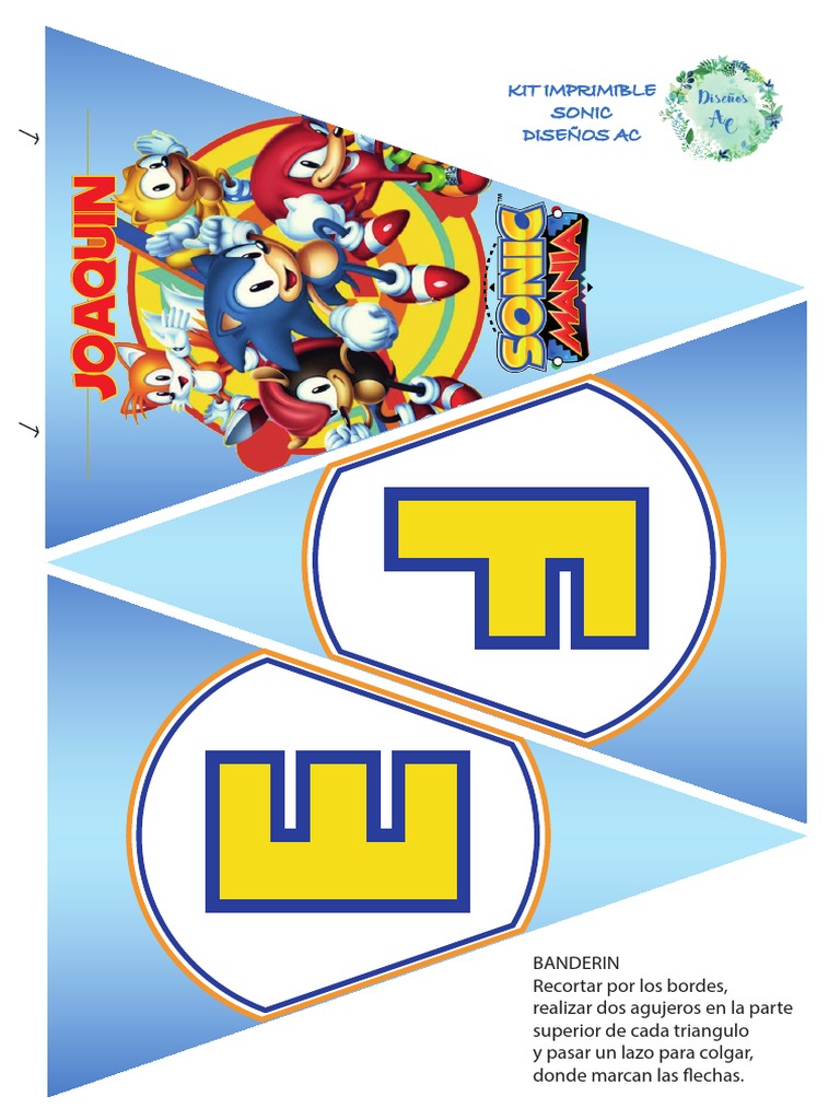 Banderin Sonic | PDF