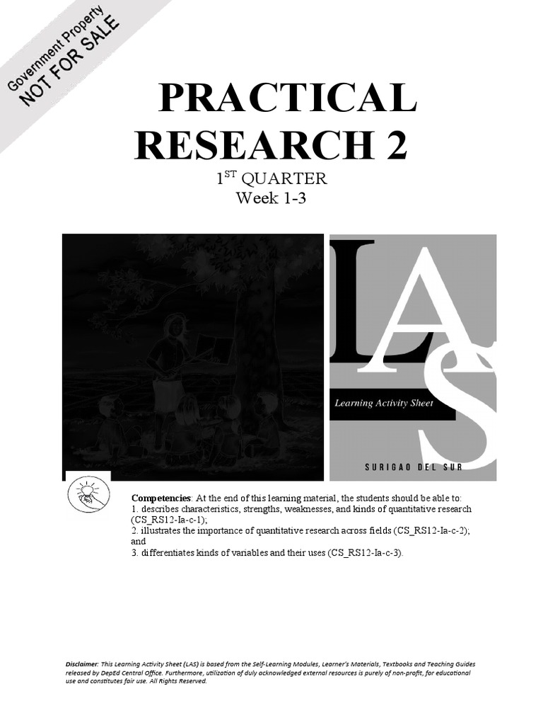 Understanding Quantitative Research Basics | PDF | Level Of Measurement | Statistics