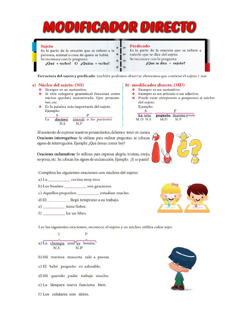 Modificador Directo | PDF