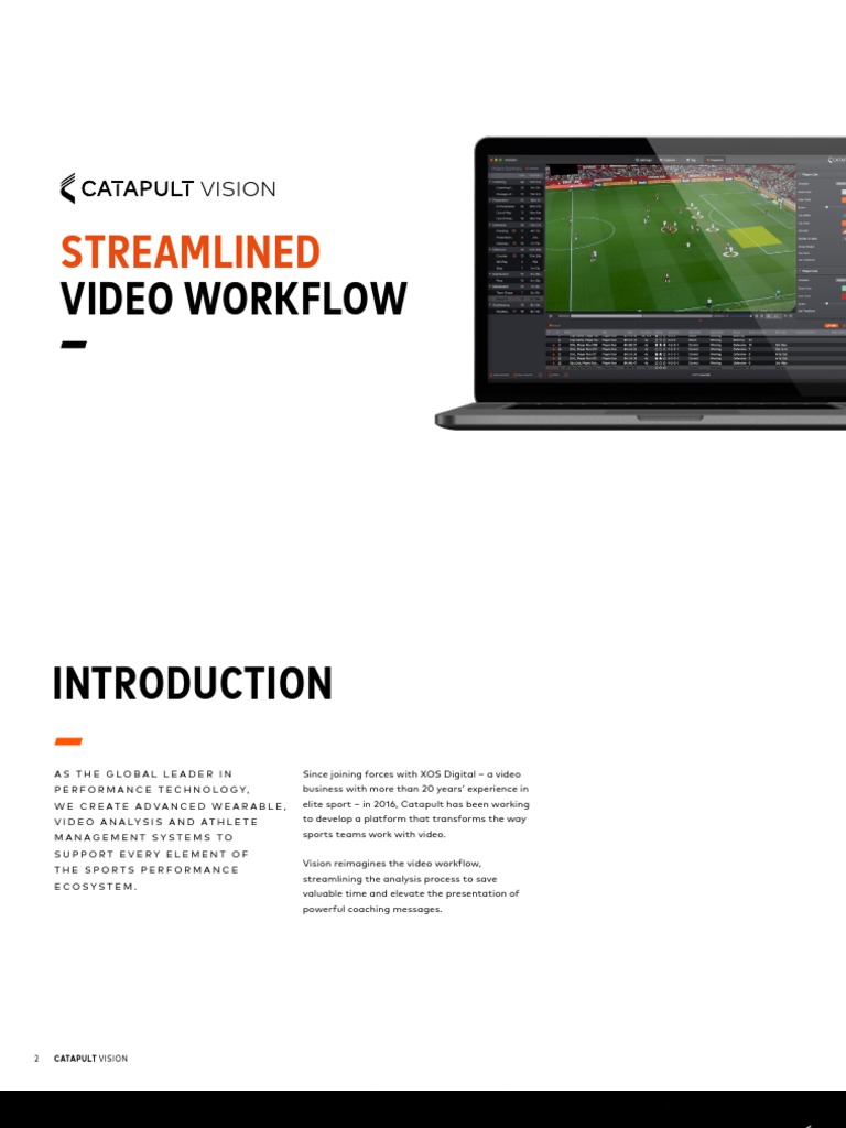 Brochure - Catapult Vision | PDF | Computing