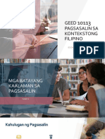 Ang Pagsasaling Teknikal | PDF