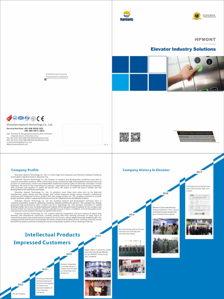 MRL Elevator Control Panel | PDF