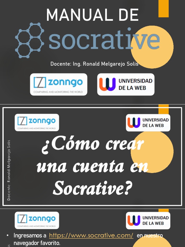 Manual de Socrative | PDF | Informática | Software