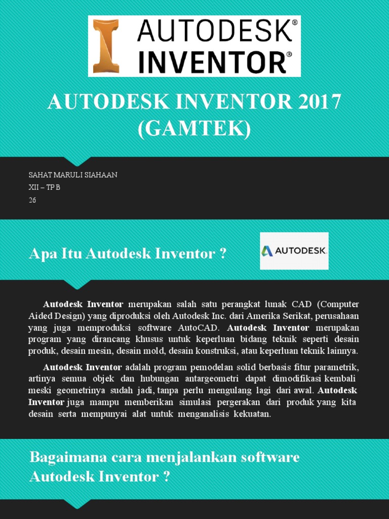 Autodesk Inventor 2017 (Gamtek) | PDF