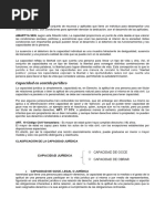s9 La Capacidad Definición, Capacidad de Goce y Ejercicio | PDF ...