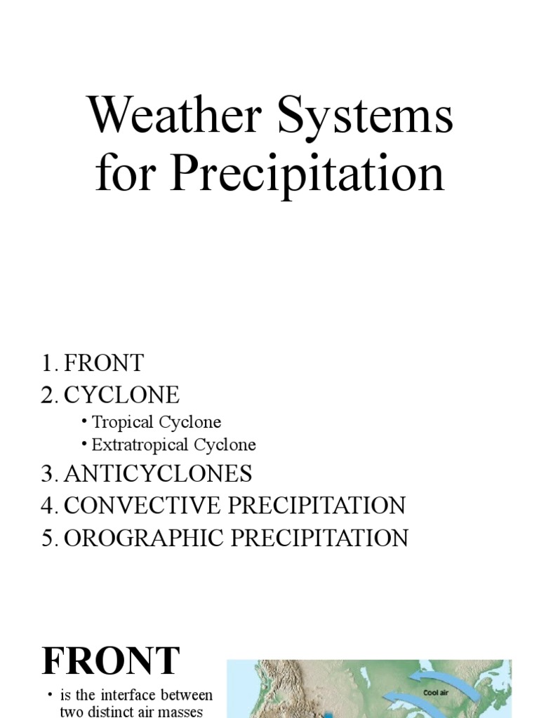 Characteristics of Weather Systems | PDF