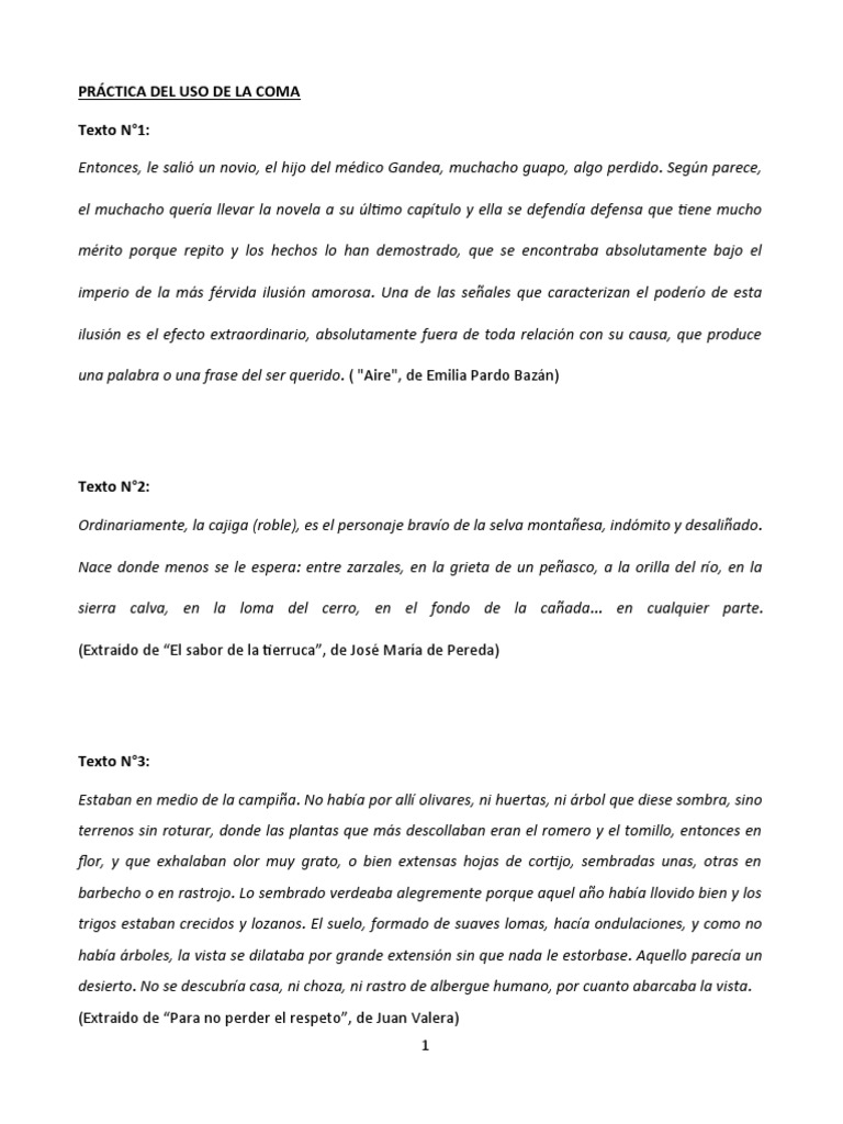 Textos Sin Comas | PDF