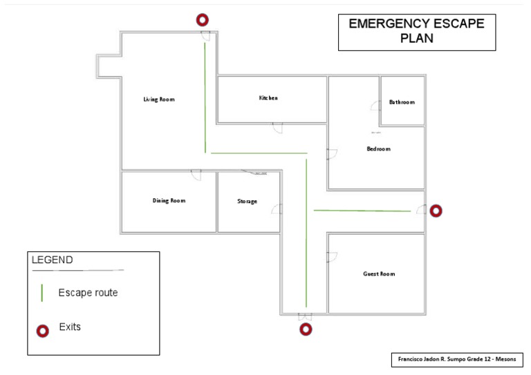 Emergency Escape Plan | PDF