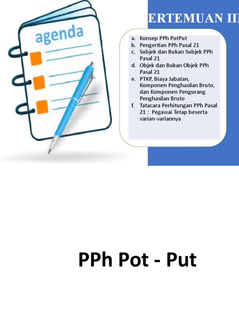 3b.pertemuan 3 - PotPut - PPH Ps 21 | PDF