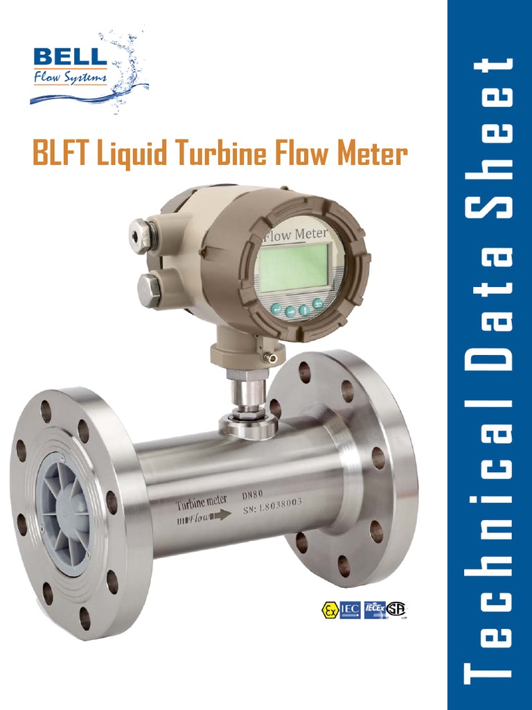 BLFT Data Sheet | PDF | Flow Measurement | Direct Current