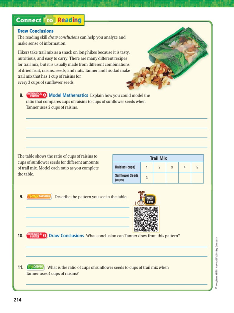 6mod1-Trail Mix Activity | PDF
