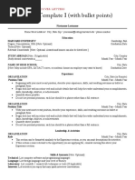 Harvard MCS Resume Template Guide | PDF | Linguistics | Learning