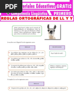 Ejercicios de ortografía: ll y y | PDF | Idiomas | Artes del Lenguaje y ...