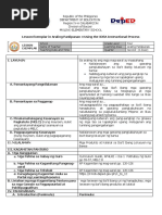 GRADE 4 COT DLP AP 3RD Quarter | PDF