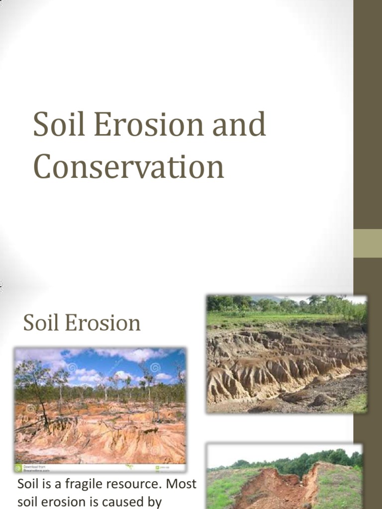 12 Soil Erosion and Conservation | PDF | Soil | Erosion