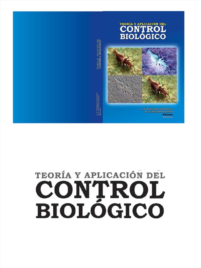 Control Biologico Teoria y Aplicaicion | PDF | Control biológico de ...