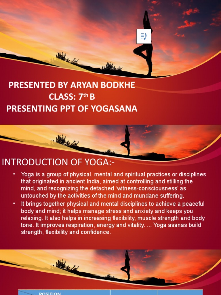 YOGASANA | PDF | Asana | Yoga