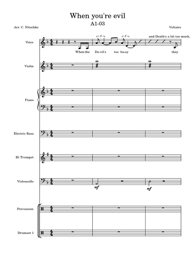 When You'Re Evil | PDF | Musical Instruments | Music Technology