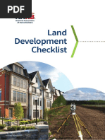 Land Due Diligence Checklist | PDF | Zoning | Infrastructure