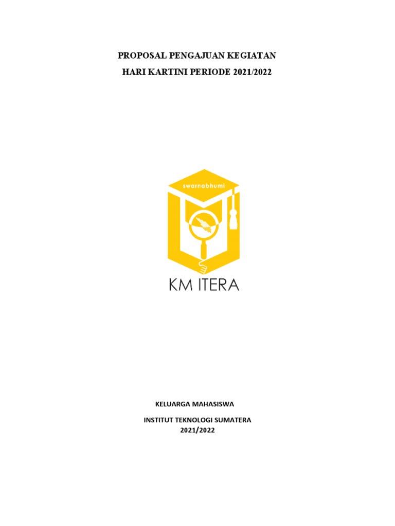 Proposal Kegiatan Kartini's Day 2022 | PDF
