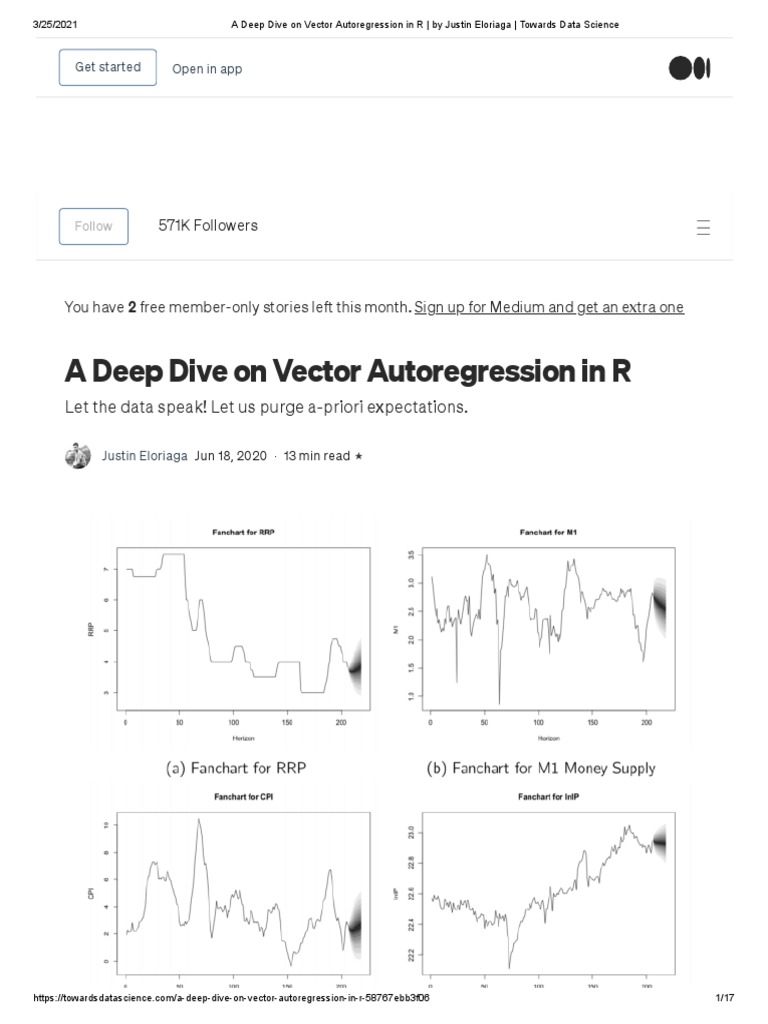 A Deep Dive On Vector Autoregression in R | PDF | Vector Autoregression ...