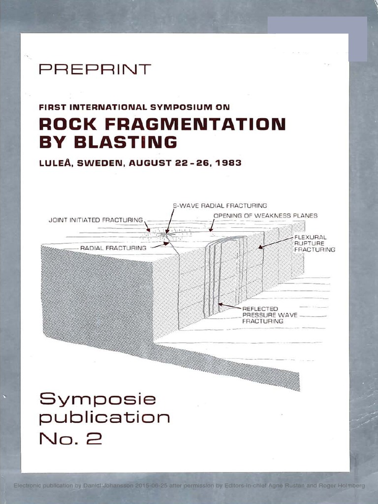 Rock Fragmentation by Blasting No.2 Webben | PDF | Fracture