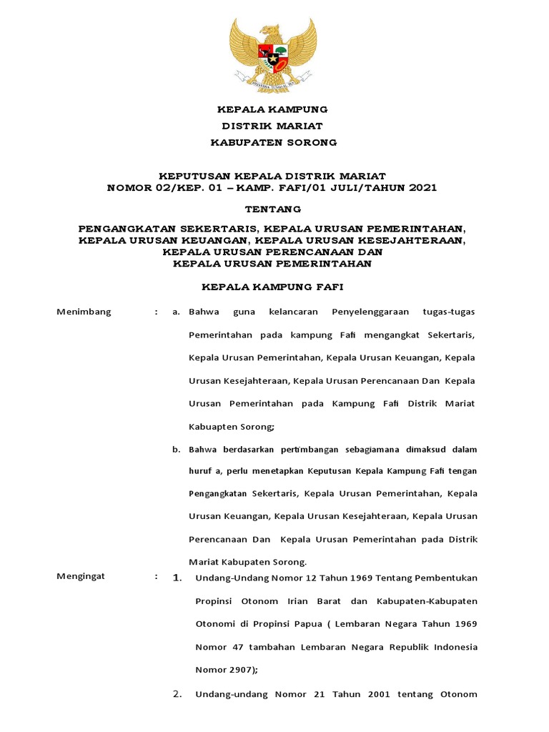 SK Kampung Fafi | PDF