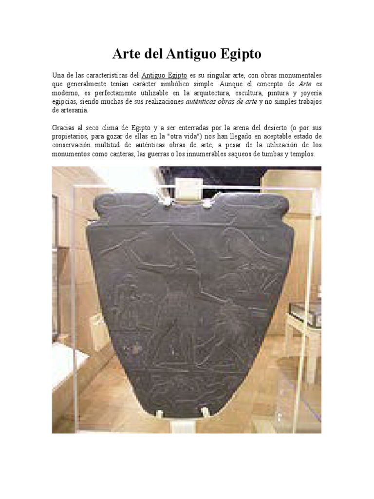 Arte Del Antiguo Egipto | PDF | imperio Romano | Estética